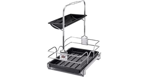 Rev A Shelf 544 10C 1 Sink Classics 11 1 2 Under Sink Pull Out Caddy Organizer Build Com