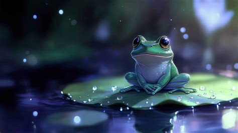 Cute Frog Wallpaper Free 4k