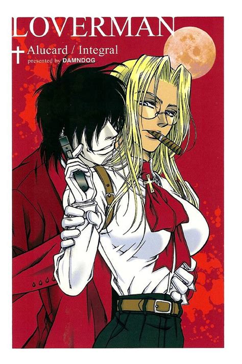 Alucard And Integra Doujinshi Anime Love Cute Anime Character