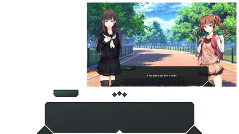 free gui elements for renpy games 001 by kiaazad on deviantart