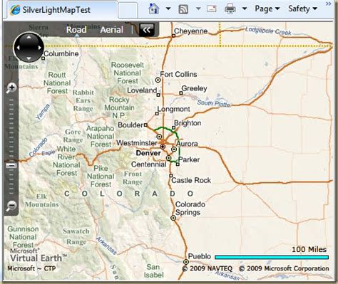 Aggregated Intelligence Testing Out The Silverlight Map Control