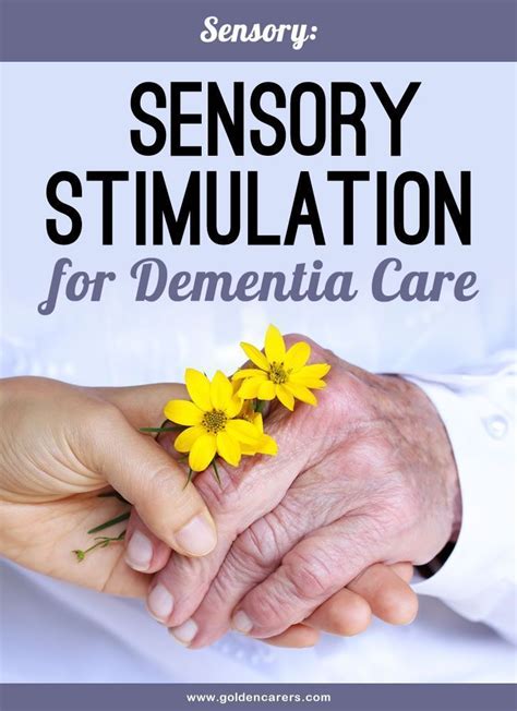 Sensory Stimulation For Dementia Care Artofit