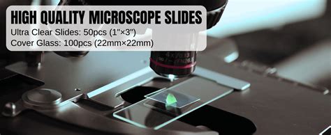 Microscope Slides Pre Cleaned Ultra Clear Blank Microscope Slides Covers Desertcart Ksa