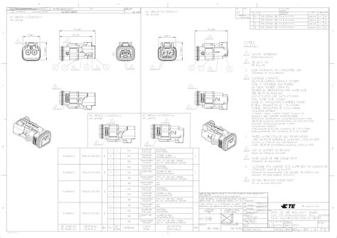 Dt06 2s Sdt Cs27 30 Drawing Datasheet By Te Connectivity Deutsch Ict
