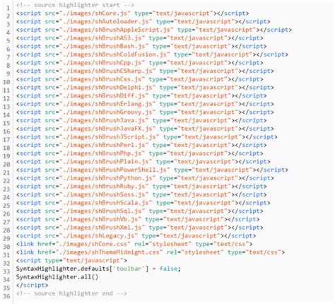 블로그 소스코드 이쁘게 입력하기 붙여넣기 Color Scripter Syntax Highlighter