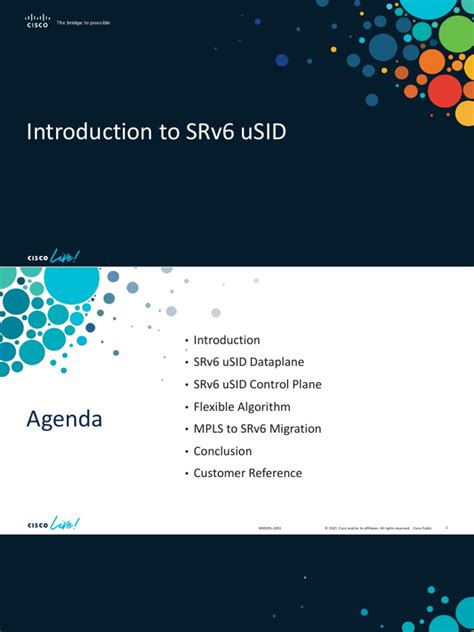 Introduction To Srv6 Usid Technology Pdf
