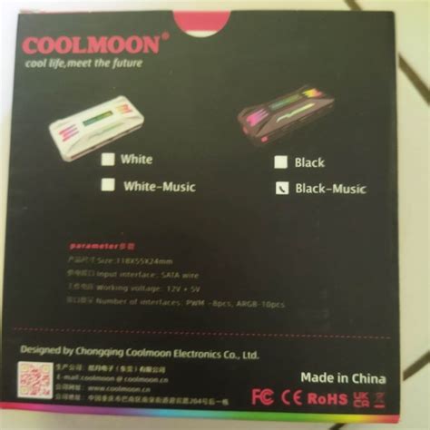 Controller Argb Music Coolmoon Shopee Malaysia