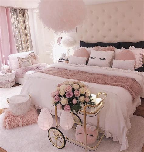 Dreamy Pink Bedroom 🌸 Like If You 💗 This Too Credi Bedroom Design Girl Bedroom Designs Girl