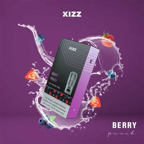 Kizz Infinite Pods 2ml Berry Punch Quả Mọng Mix Pod Vị Kizz