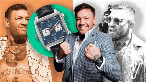 Conor Mcgregor Lives Large In Monaco Wearing The Perfect Tag Heuer Monaco Watch Dmarge