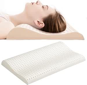 Amazon.com: YHZEXUDA Ultra Slim Latex Memory Latex Pillow for Stomach ...