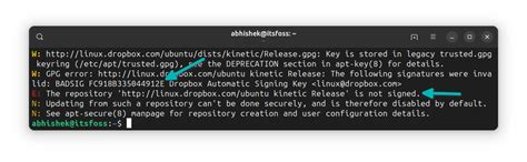 Fixing Following Signatures Couldnt Be Verified Error