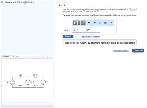 Solved Use The Mesh Current Method To Find The Total Power