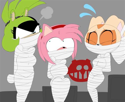 Rule 34 3girls Amy Rose Bondage Bound Cream The Rabbit Deviantart