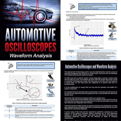 Automotive Oscilloscope And Waveform Analysis Available From Amazon