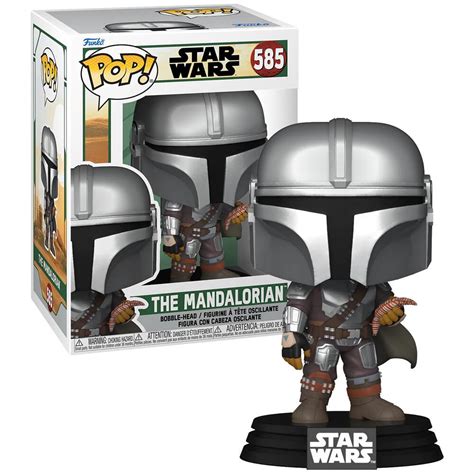 Funko Pop Star Wars The Mandalorian With Pouch Vinyl Bobblehead Figure