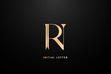 Rn Monogram Lettering Fonts With Modern Graphic By Djoe N Reiz · Creative Fabrica