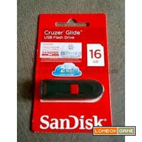 Lombokgame Gameshop Mataram Detil Produk Flashdisk 16gb Sandisk