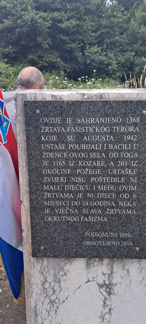 Obilježena 81 godišnjica stradanja stanovnika Kozare u Sloboštini