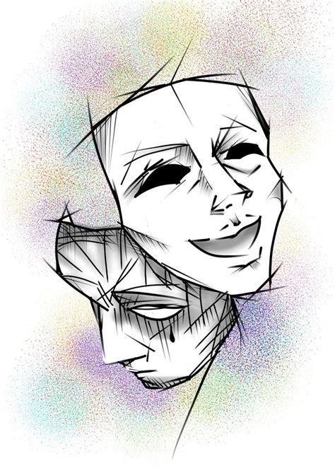 Talía Y Melpomene Dibujos Detallados Dibujos Significativos Bocetos