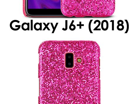 Samsung Galaxy J6 2018 Glitter Plastic Hard Case