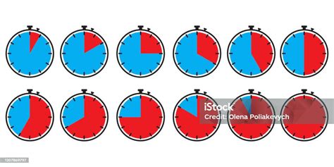 빨간색 크로노미터 시계 아이콘 벡터입니다 타이머 아이콘 기호 그림입니다 스톱워치 아이콘 벡터입니다 스톡 이미지 Eps 10 2에 대한 스톡 벡터 아트 및 기타 이미지