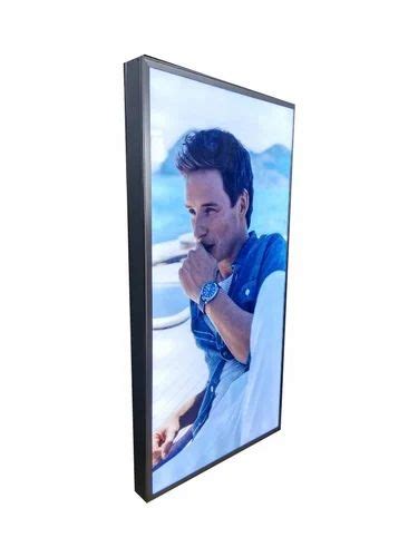 Led Light Advertisement Box Board For Outdoor Shape Rectangle At