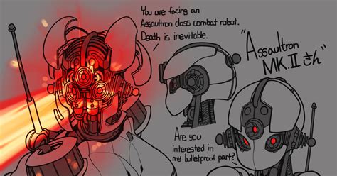 Fallout4 Assaultron Mk2 Waa153のイラスト Pixiv