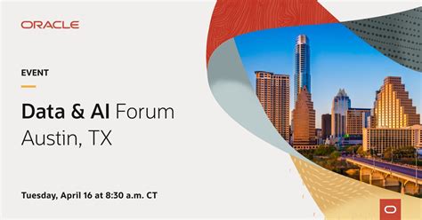 Oracle Experts At Data And Ai Forum Austin Ric Hall Posted On The Topic Linkedin