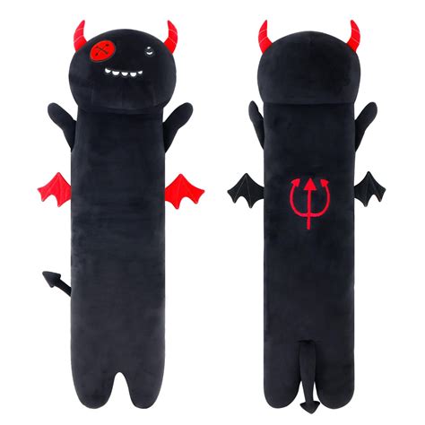 Kumikumi Long Black Cat Plush Body Pillow 276 Cute Cat