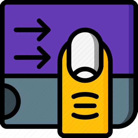 Experience Finger Swipe User Ux Icon Download On Iconfinder