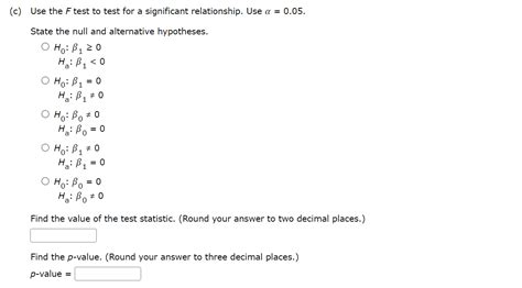 Solved Consider The Data A What Is The Value Of The Chegg Com