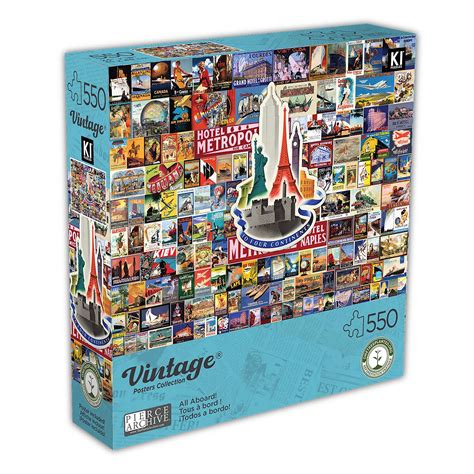 All Aboard 550 Pieces Karmin International Puzzle Warehouse