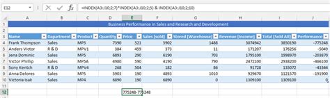 How To Use Index Function In Excel Best Excel Tutorial