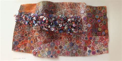 Elisabeth Rutt Air Of Intrigue Textiles Artwork Textile Design