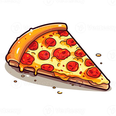 Beautiful Pizza Slice Clipart Generative Ai 26912669 Png