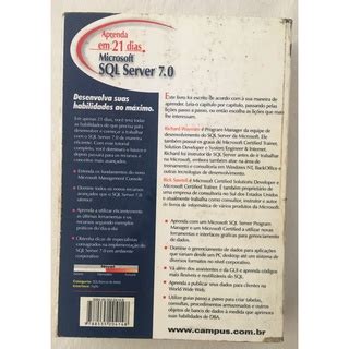 Livro Aprenda em dias Microsoft SQL Server Informática Shopee Brasil