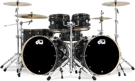 Dw Collectors Series 6 Piece Shell Pack Gloss Black Finishply