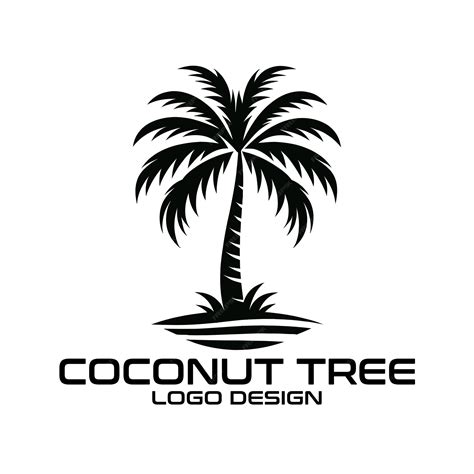 Premium Vector Coconut Tree Vector Logo Design