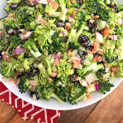 Crunchy Broccoli Salad Recipe Easy And Healthy