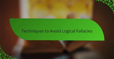 This Is How I Applied Logical Fallacies