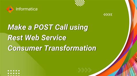 how to make a post call using rest web service consumer transformation