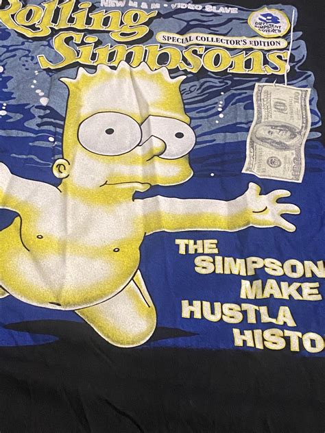 Vintage Nirvana Bart Simpson Gem