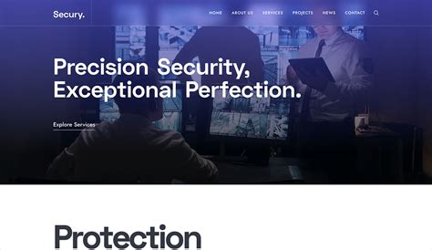 Secury Security And Cctv Wordpress Theme