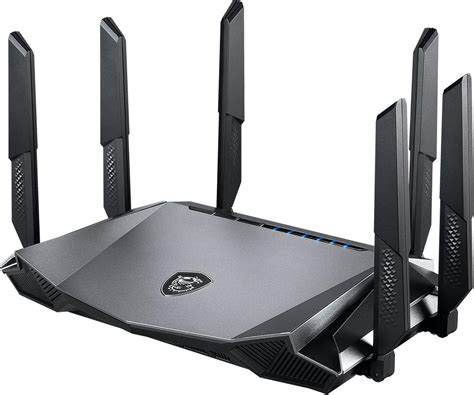 Msi Radix Ax6600 Wifi 6 Tri Band Gaming Router Wlan Fino A 6600 Mbps 5ghz 2 4ghz Wireless