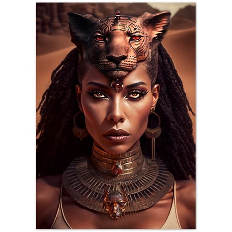 Sekhmet Egyptian Lion Goddess Of War Sekhmet Art Print Sekhmet