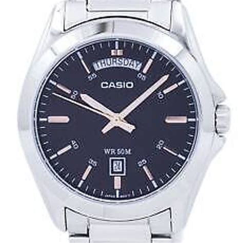 Casio Analog Quartz Mtp 1370d 1a2v Mtp1370d 1a2v Mens Watch Watchcharts Marketplace