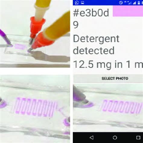 Colorimetric Android Application For Adulterants Detection Download Scientific Diagram