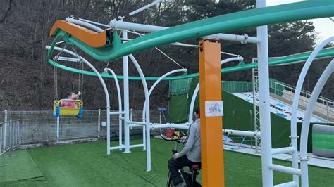 생후 910일 👼 생애 첫 롤러코스터 그네 타기🎢아빠의 노동이 필요해👷 ️ Youtube