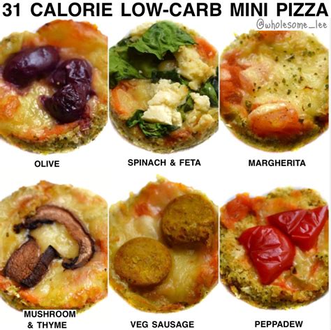 Low Carb Mini Cauliflower Pizza Wholesome Lee